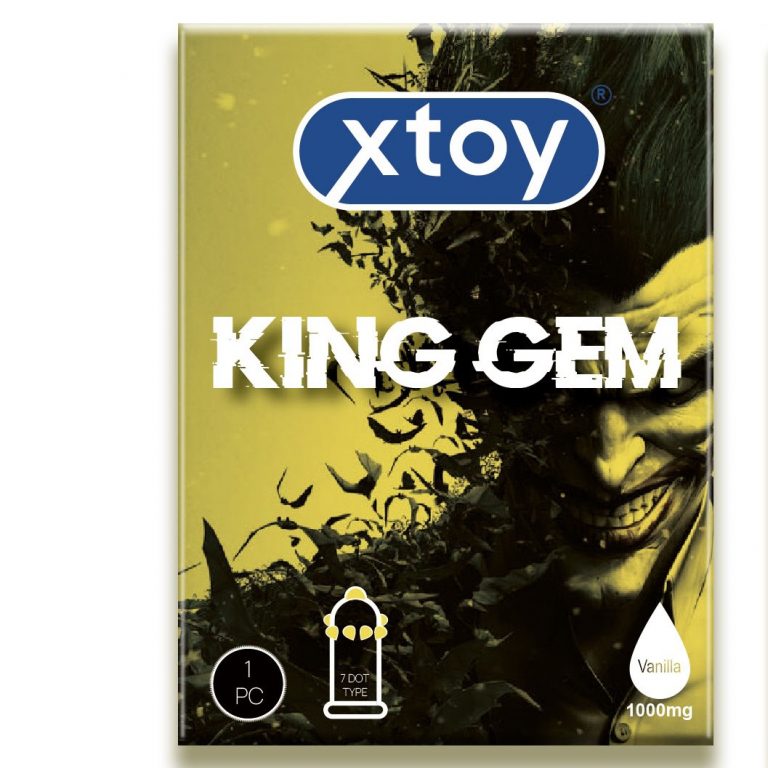 Bao cao su bi XTOY KING GEM 7 bi gai lớn, bcs tăng khoái cảm, nhiều gel ...